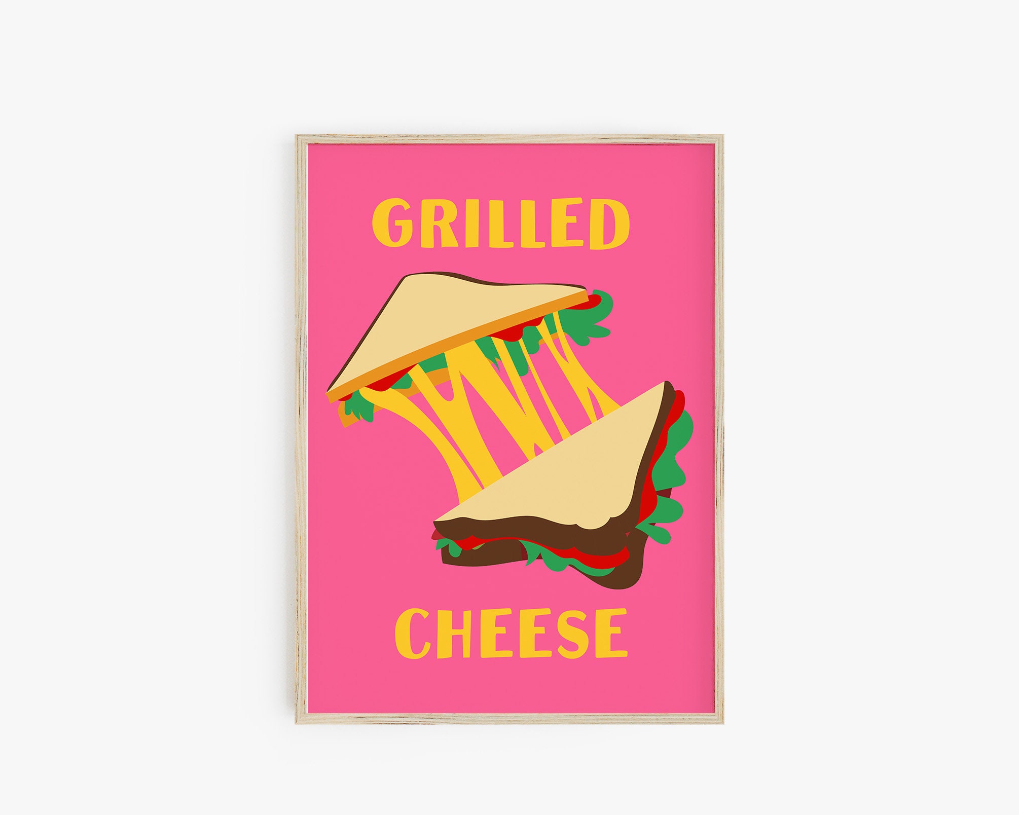 Food Poster Bundle Set, Preppy Room Decor, Pizza Tacos Ramen Pasta ...