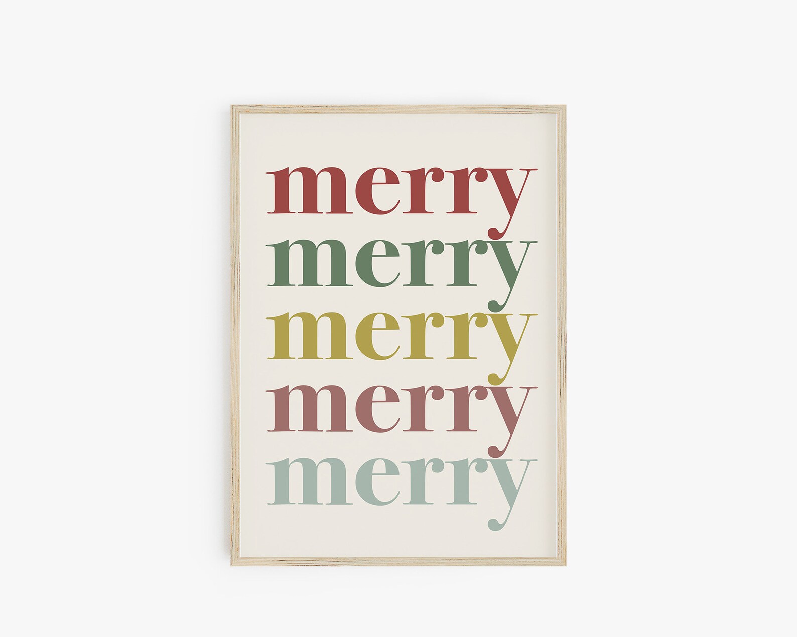 Retro Christmas Poster Bundle Set of 12 Preppy Xmas Decor - Etsy