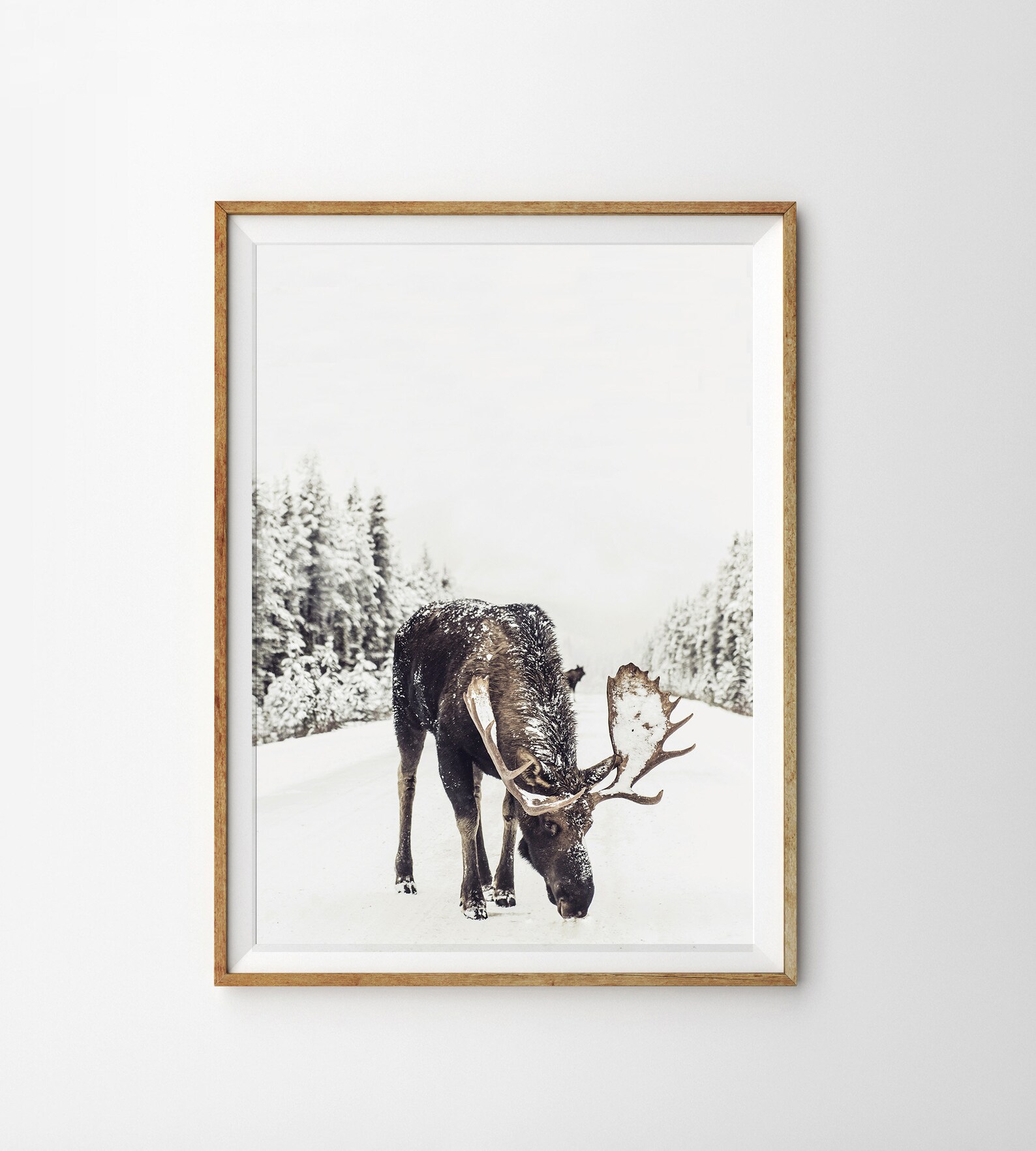 Winter Decor Set of 4 Prints Christmas Print Set Nordic Print | Etsy