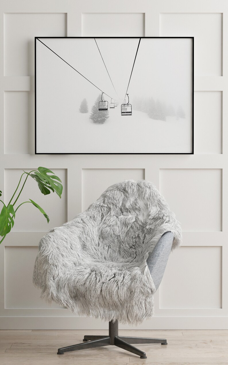 Winter Photography Horizontal Print Landscape Photo Snow | Etsy