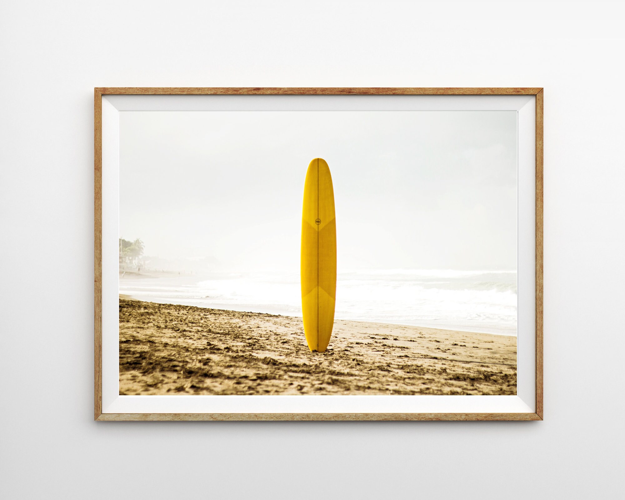 Horizontal Surfboard Print Beach Decor California Wall Art - Etsy