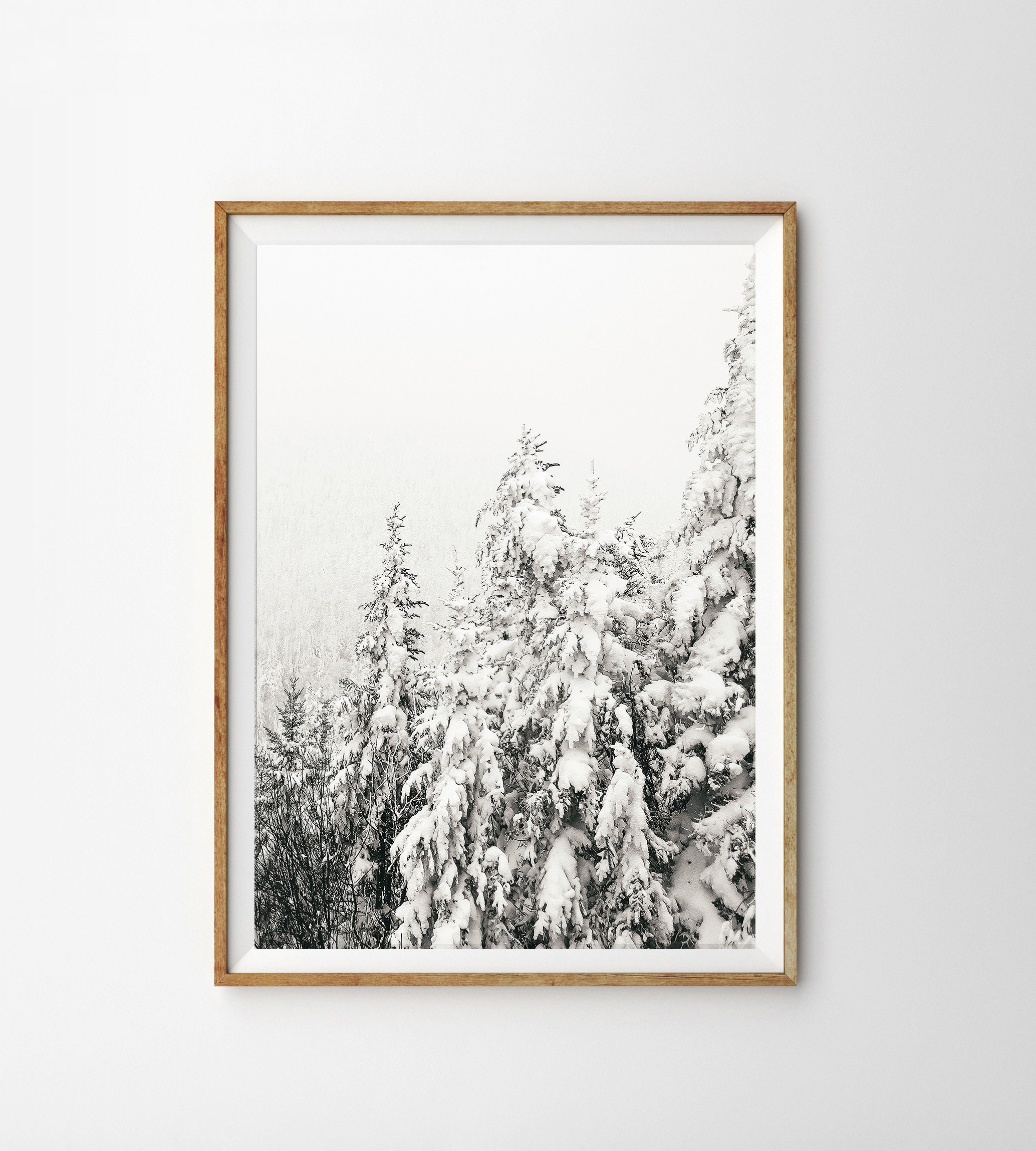 Winter Decor Set of 4 Prints Christmas Print Set Nordic Print Modern ...