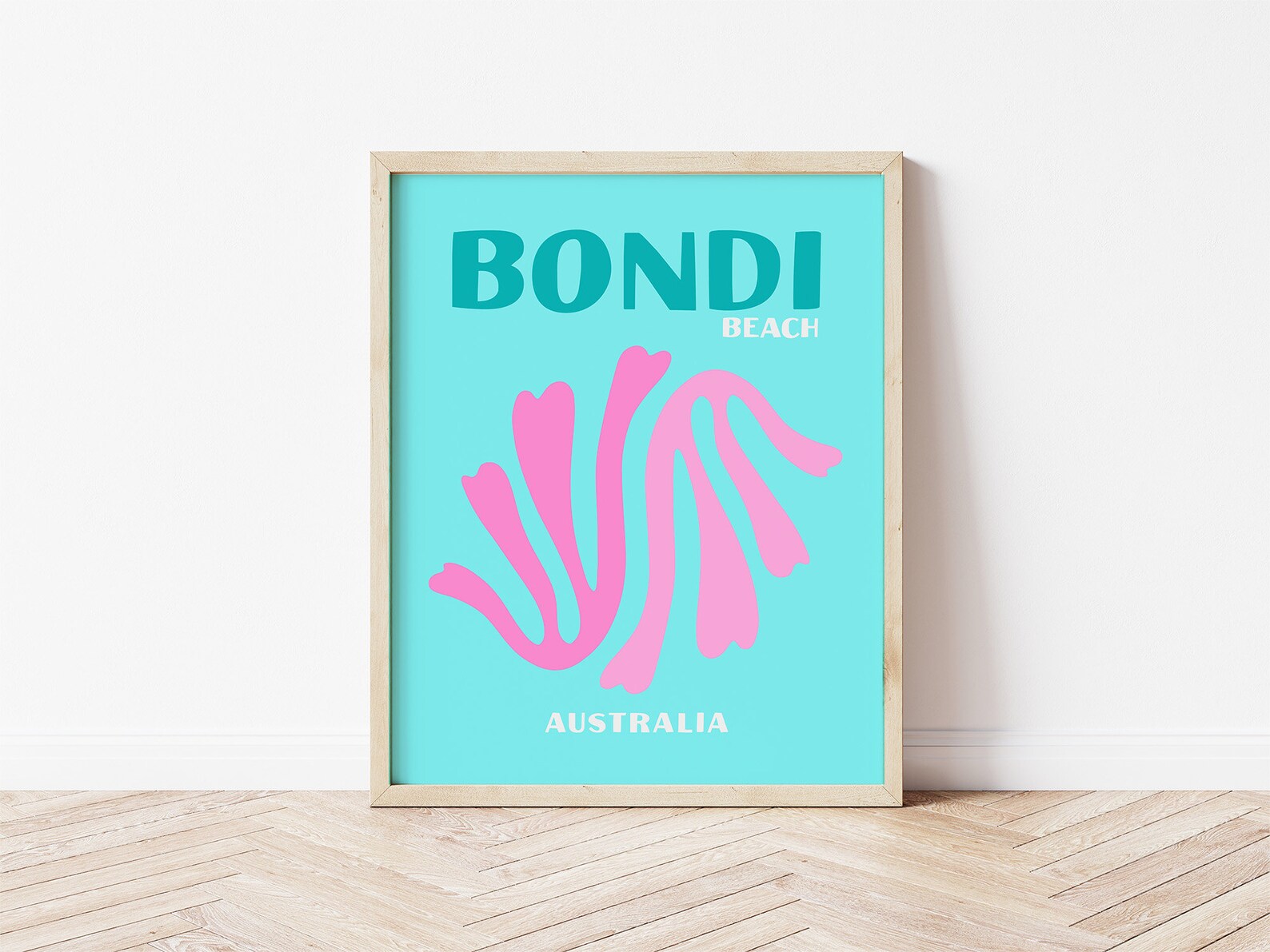 Bondi Beach Poster Print Travel Poster Preppy Room Decor - Etsy