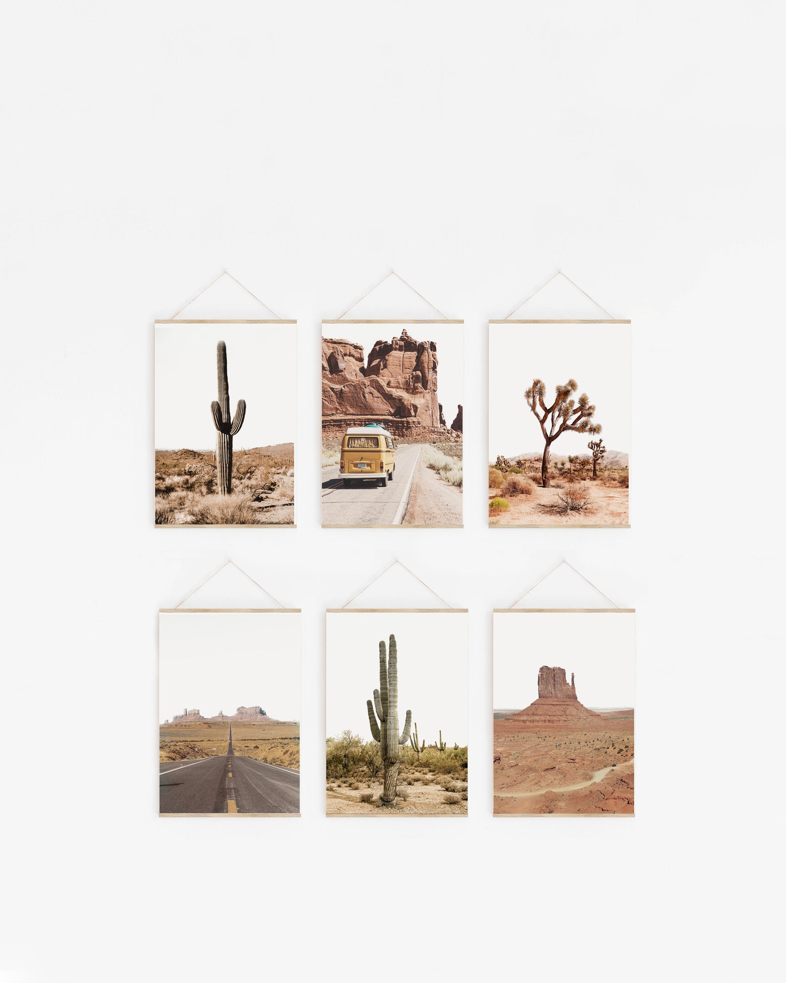 Boho Desert Print Set of 6 Prints Southwestern Decor Gallery Wall Set ...