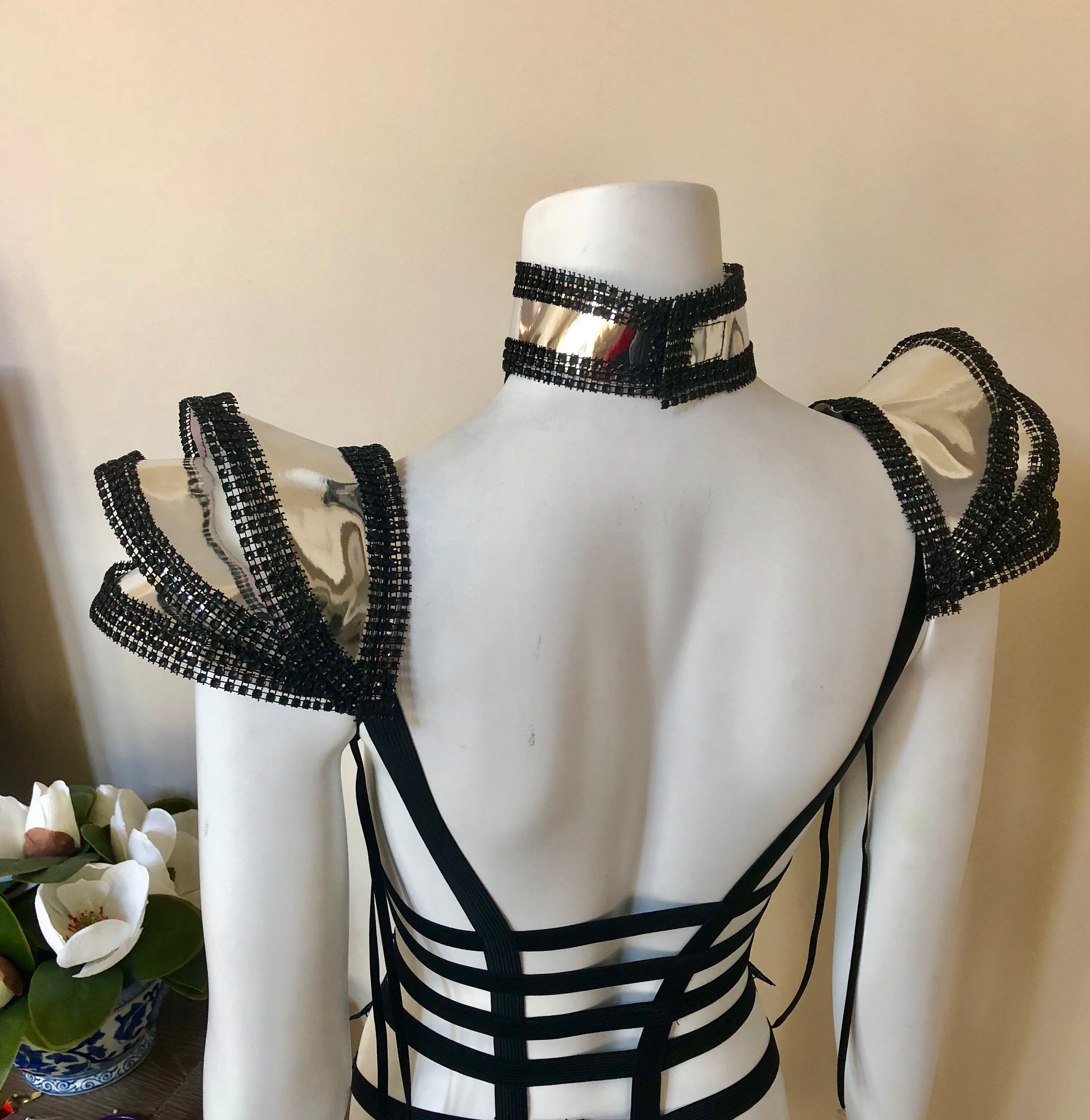 Metallic Epaulettes Pauldrons Shoulder Armor Shoulder Pads - Etsy Canada