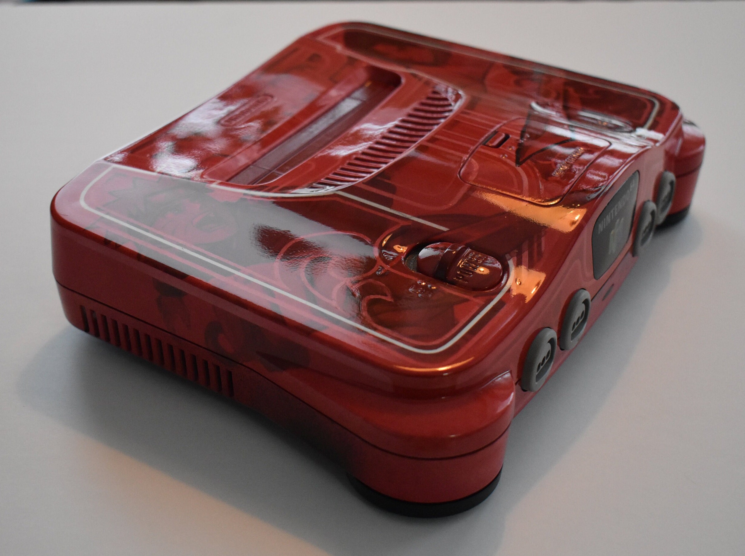 Custom Painted Naruto Themed N64 - Etsy