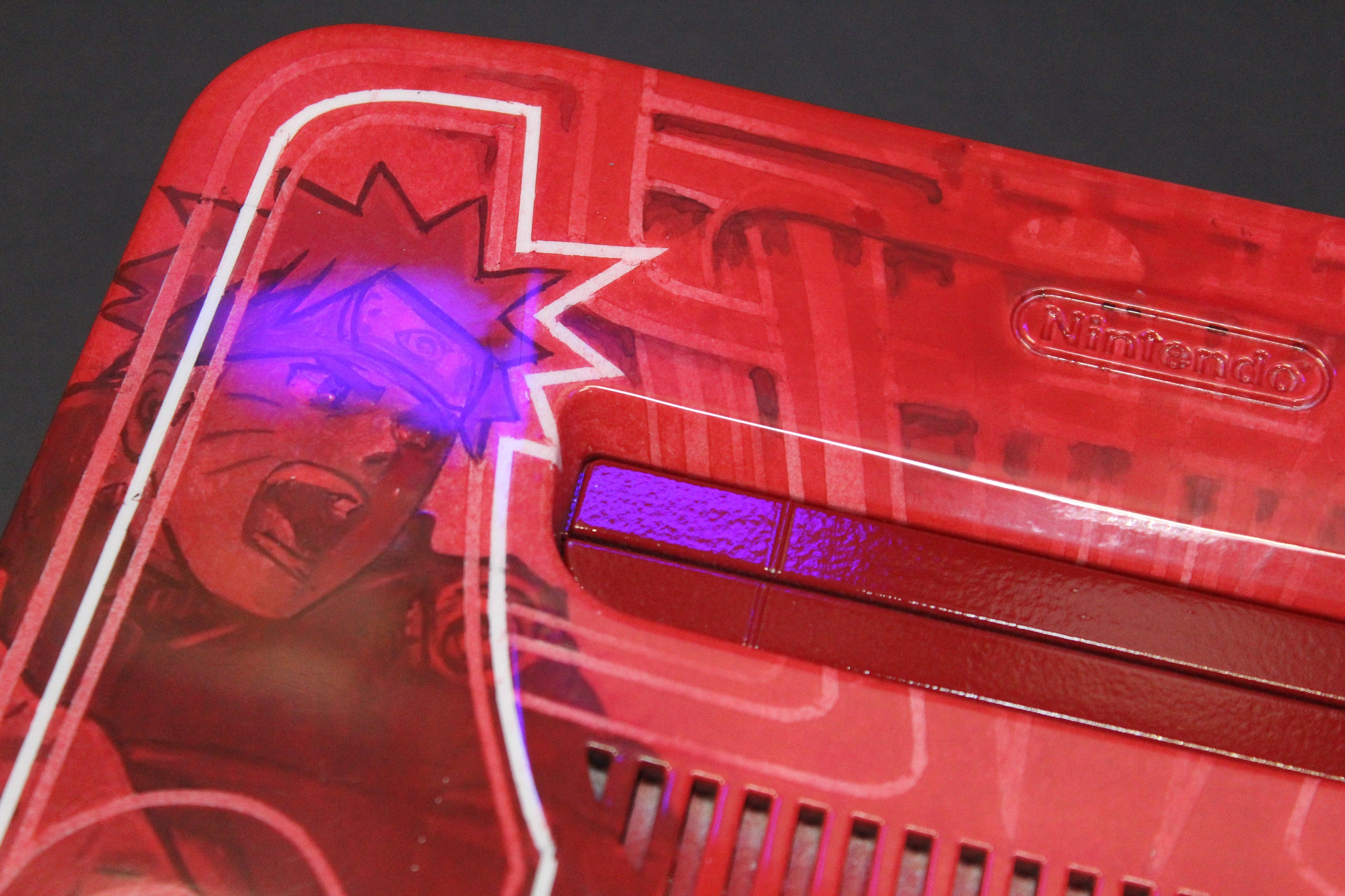 Custom Painted Naruto Themed N64 - Etsy