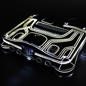 Custom Video Game Consoles - RGB Light Modification/hand Painted - Etsy