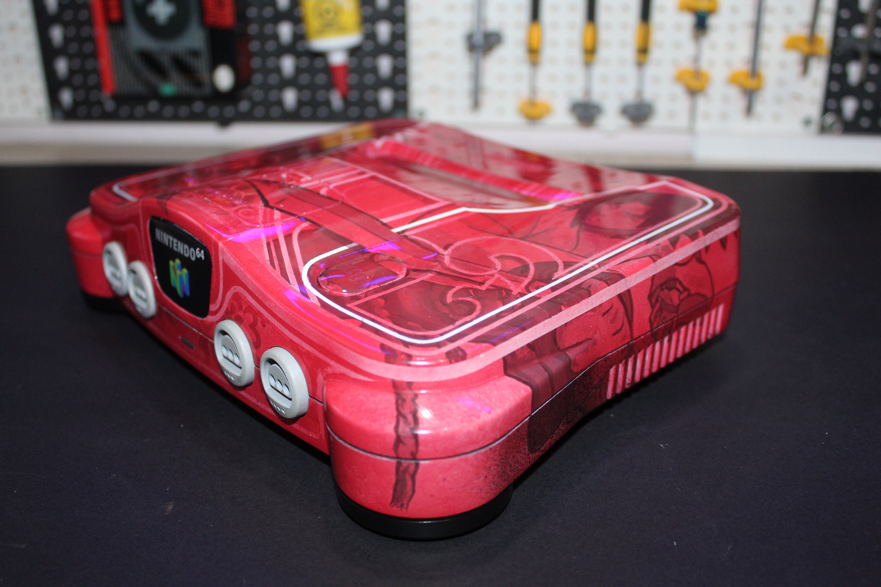 Custom Painted Naruto Themed N64 - Etsy