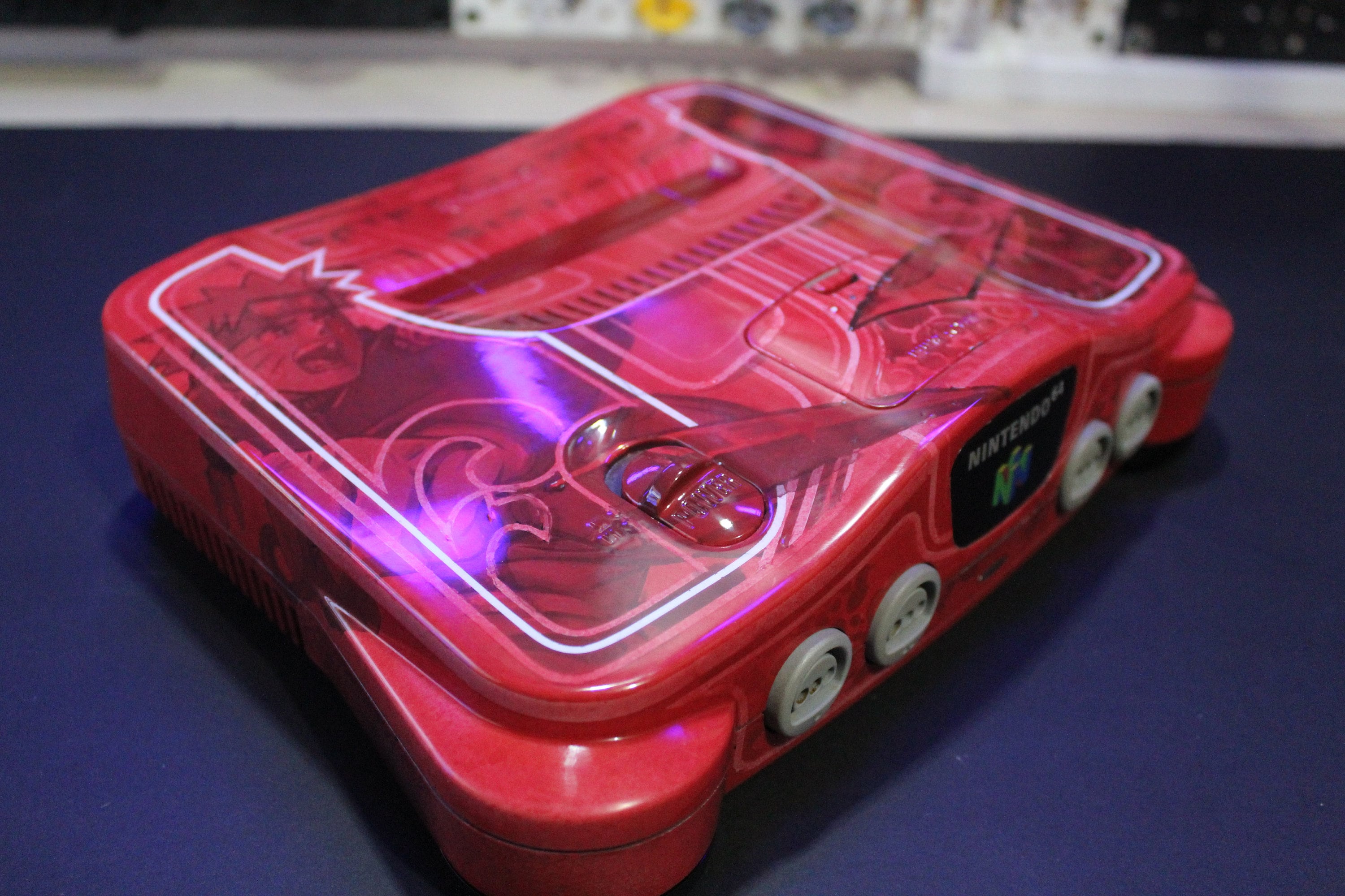 Custom Painted Naruto Themed N64 - Etsy