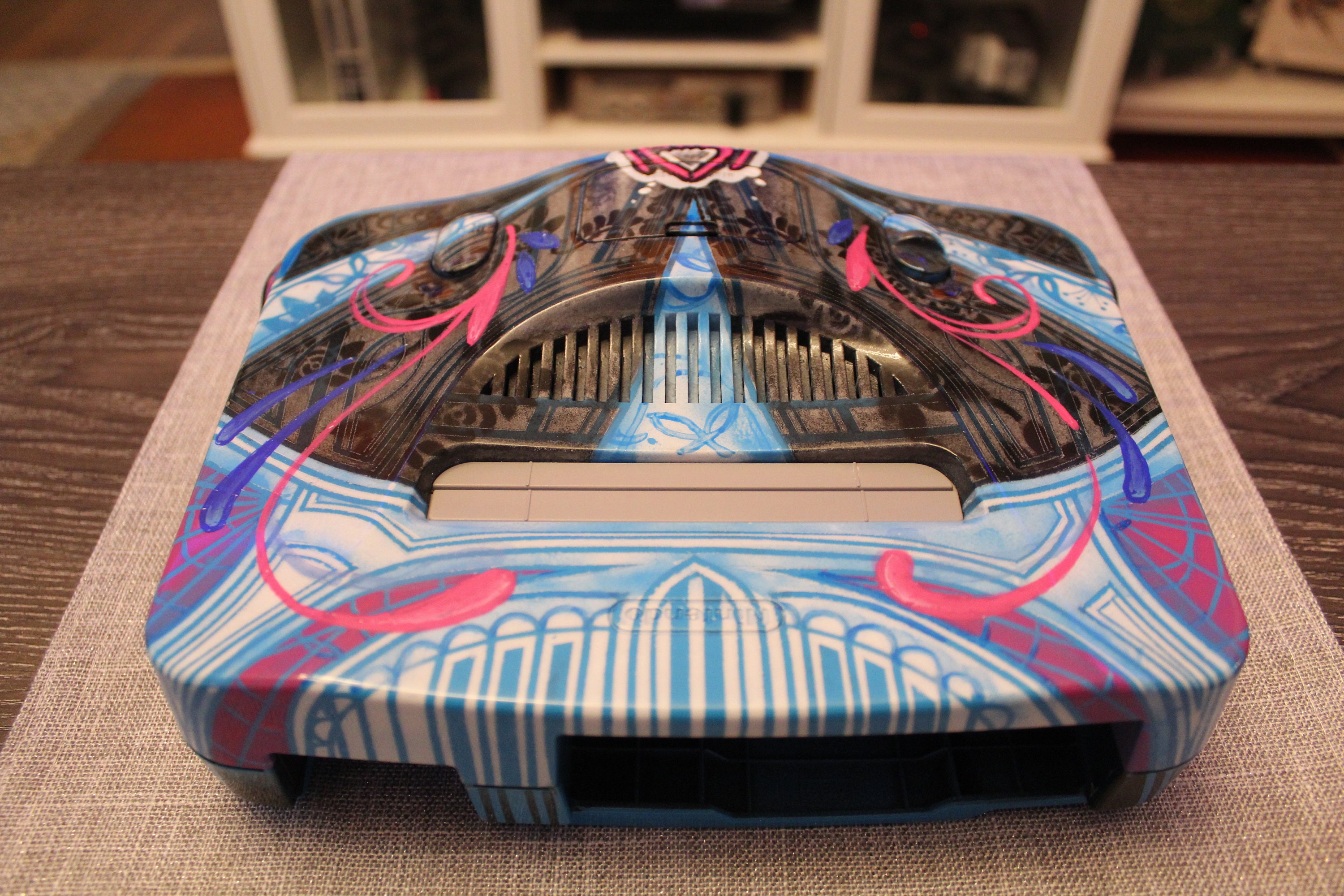 Spider-gwen Themed Custom N64 Console Only - Etsy