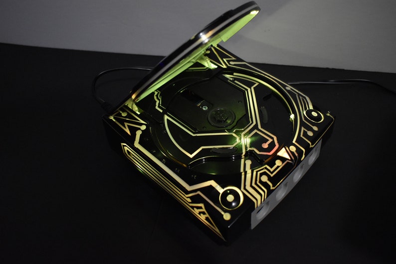 Custom Video Game Consoles RGB Light Modification/hand Painted - Etsy