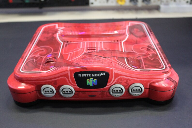 Custom Painted Naruto Themed N64 - Etsy
