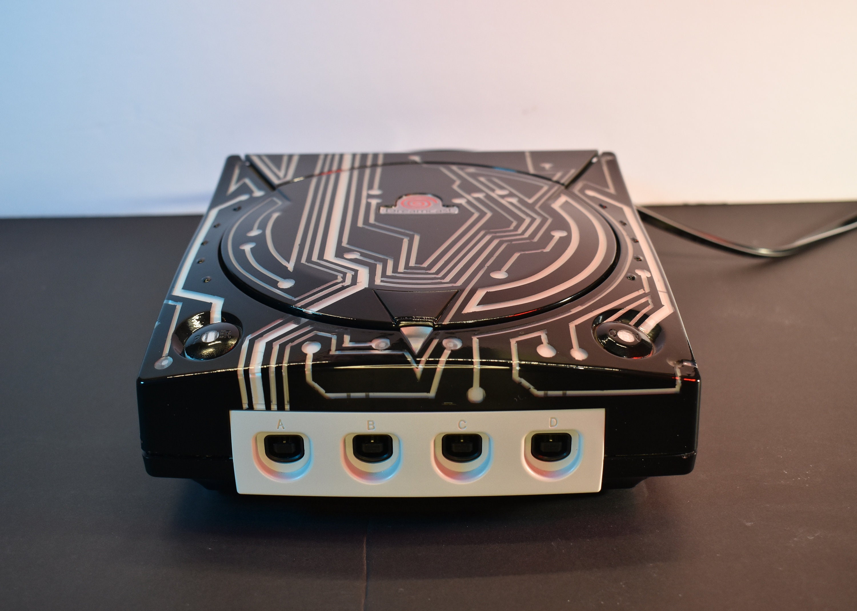 Custom Video Game Consoles RGB Light Modification/hand Painted - Etsy