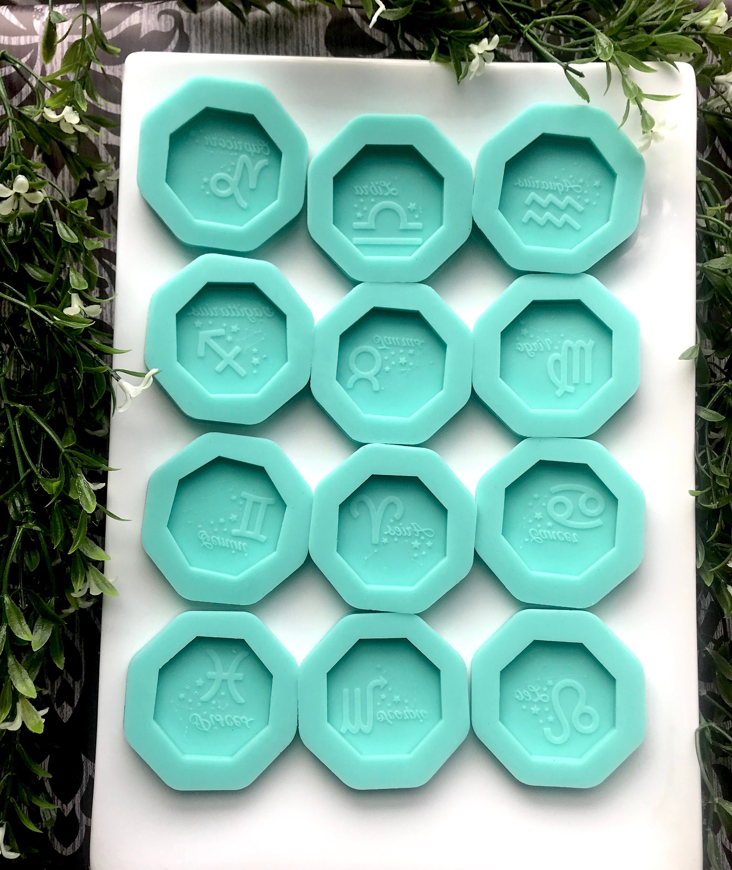 Zodiac sign silicone mold Keychain Mold Phone Grip Mold | Etsy