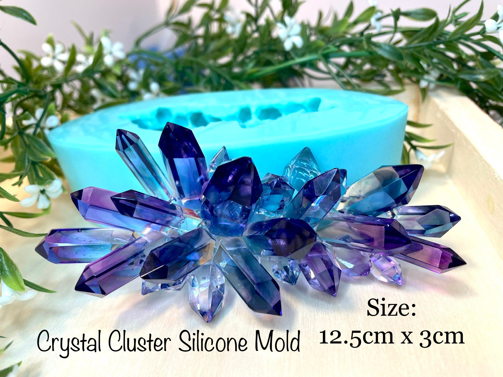 Crystal Silicone Mold Resin Crystal Mold Classique Mold - Etsy