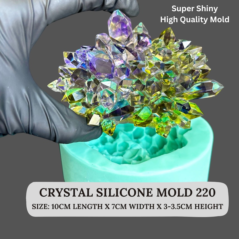 Amethyst Silicone Mould - Etsy