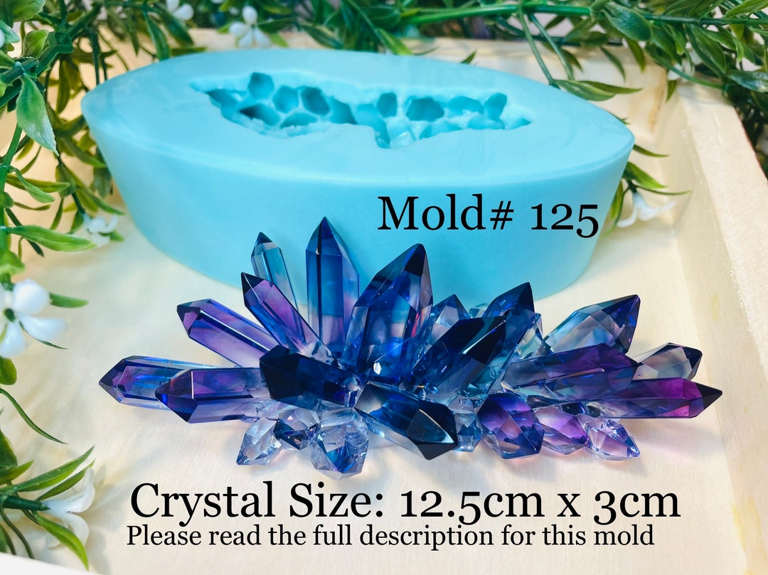 Crystal Silicone Mold, Resin Crystal Mold, Classique Mold, Mold# 125 - Etsy