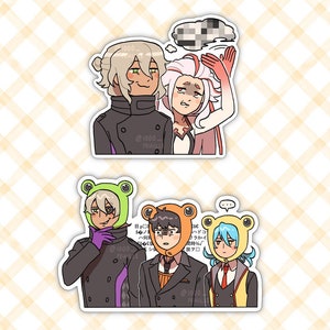 Worm on a String Cursed Sticker No One is Safe Blue Four Sizes ...