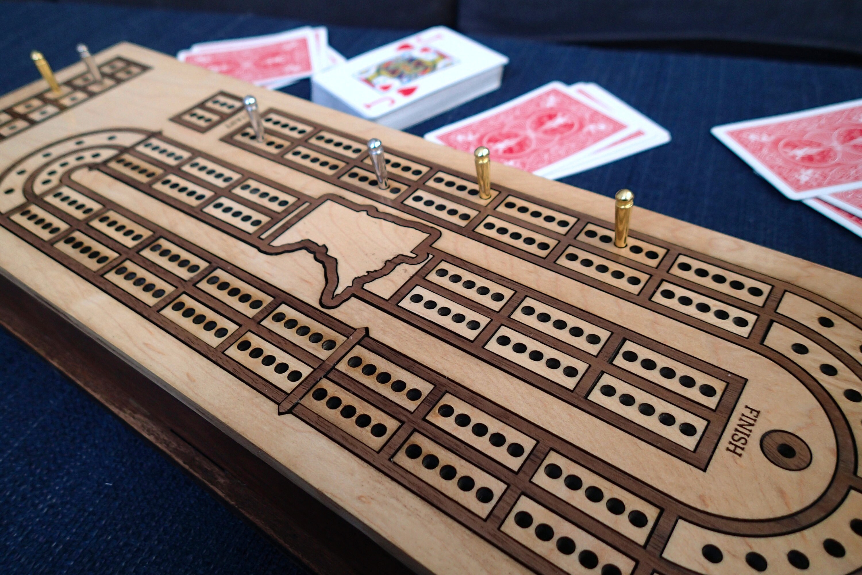 Minnesota State Cribbage Board - Etsy UK