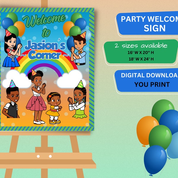 Gracies Corner Welcome Sign - Etsy