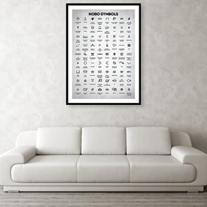 Hobo Symbols Hobo Signs Hobo Alphabet Hobo Code Visual | Etsy
