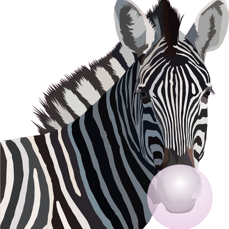 Zebra Decoration - Etsy