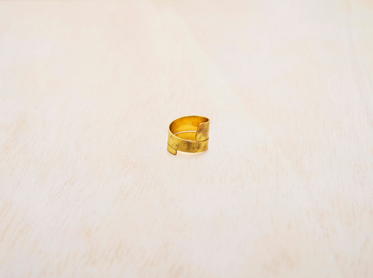 Thick Gold Ring Gold Rings for Women Hammered Gold Ring | Etsy