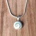 Shiva Eye Necklace Spiral Necklace Shell Necklace Natural - Etsy
