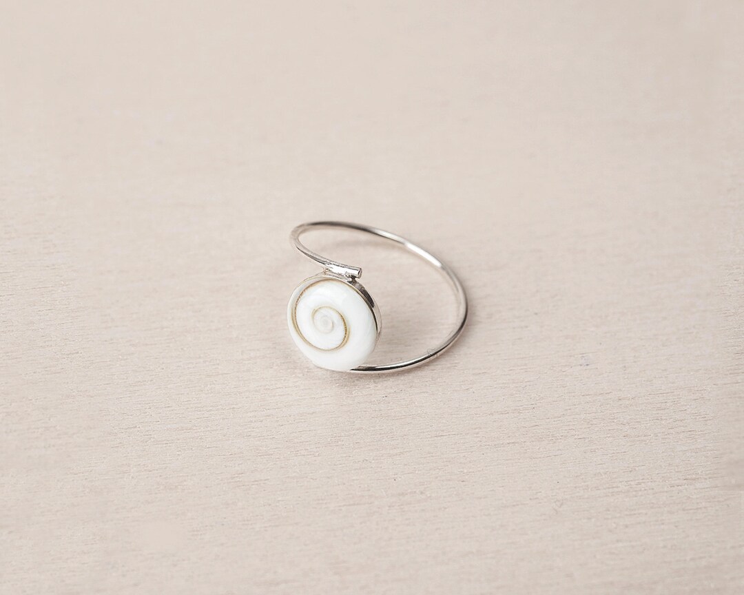 Shiva Eye Ring Stone Ring Shell Ring Shiva Shell Ring Ojo - Etsy