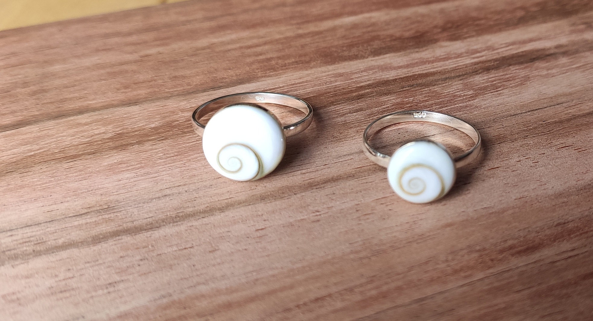 Shell Ring Shiva Eye Ring Shiva Ring Natural Stone Ring | Etsy