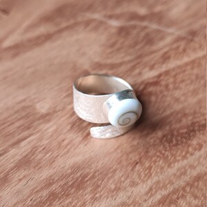 Shiva Eye Ring, Occhio Di Santa Lucia, Seashell Ring, Shiva Ring ...