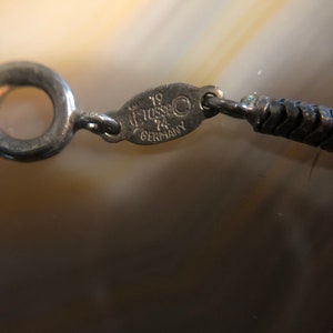 Vintage Rare 1970s Grosse Necklace, Has Heavy Wear and Patina Silver ...