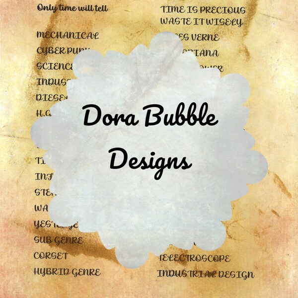 Steampunk Words - Etsy