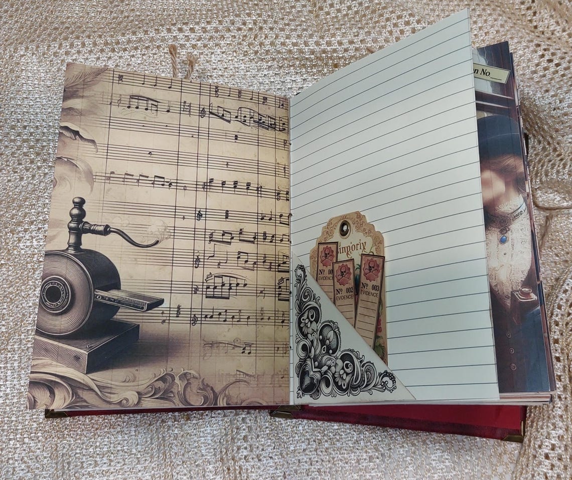 Detective Victoria Vines (journal) - Etsy