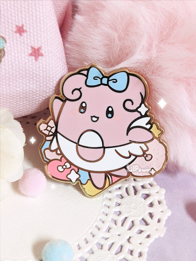 Pastel Cuties Anime Fairy Blissey Happy Pinkumon Pink Love - Etsy