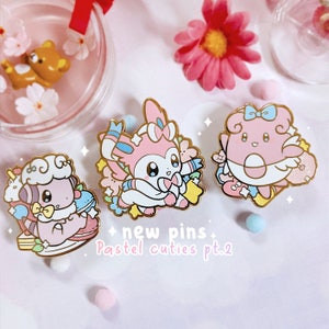 Pastel Cuties Anime Complete Set Exclusive Happy Pinkumon Pastel Pink ...