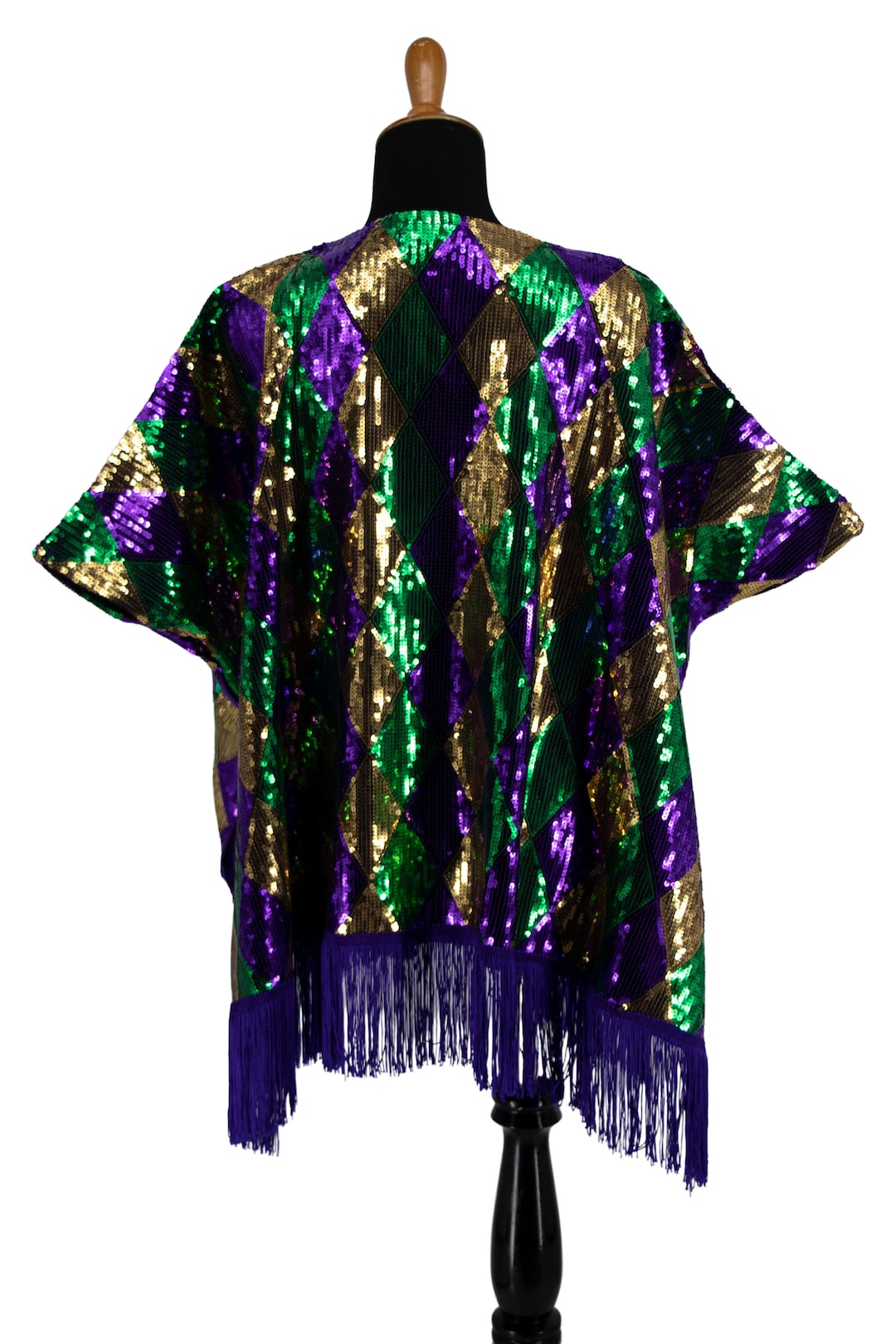 Mardi Gras Sequin Duster - Etsy