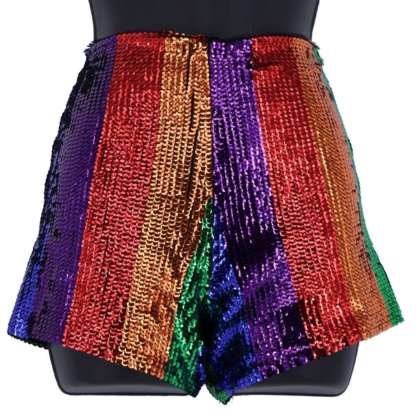 Sequin Shorts - Etsy