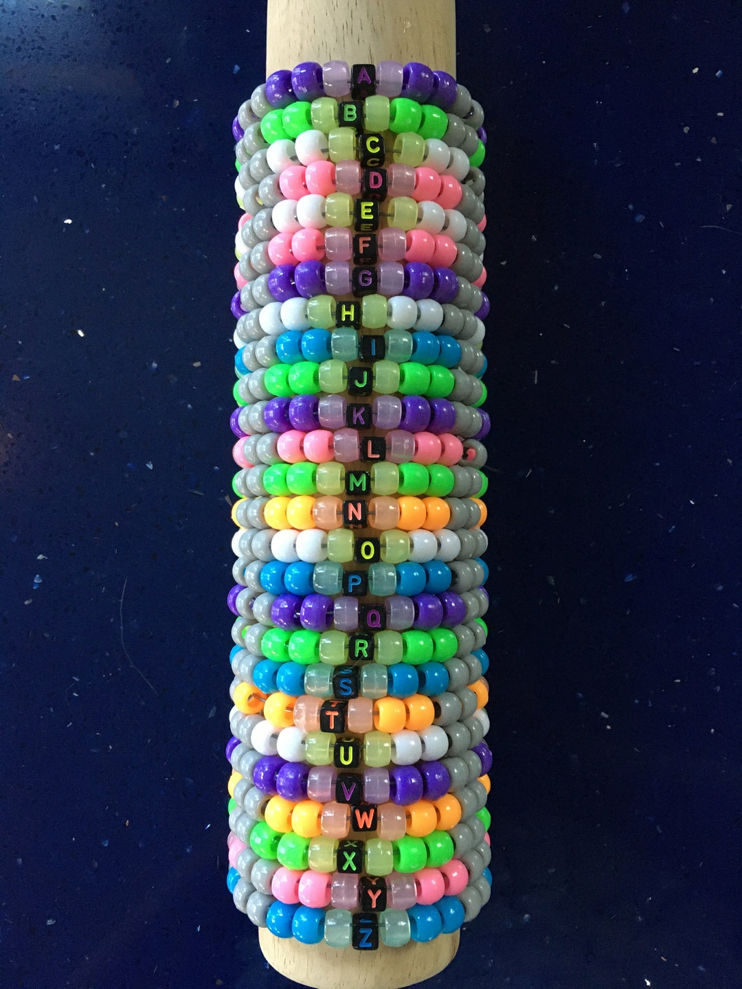 Initial Kandi Bracelets - Etsy