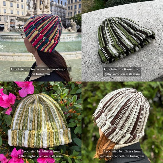 Different Crochet Patterns For Beanies