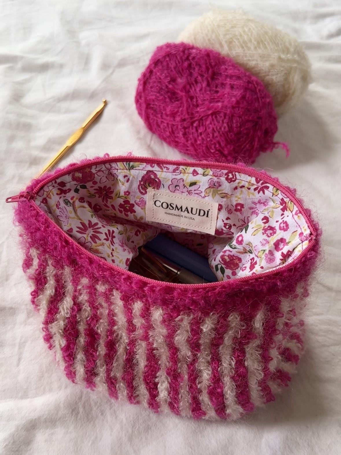 PDF File for Crochet Pattern (english), Candy Stripe Zipper Pouch ...