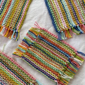 PDF File for Crochet Pattern (english), Rag Rug Coasters, Pictures and ...