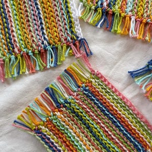 PDF File for Crochet Pattern (english), Rag Rug Coasters, Pictures and ...