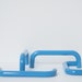 Handle * Memphis * Blue * Plastic * 80s * Perfect Vintage Condition - Etsy