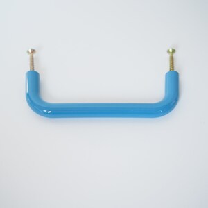 Handle * Memphis * Blue * Plastic * 80s * Perfect Vintage Condition - Etsy