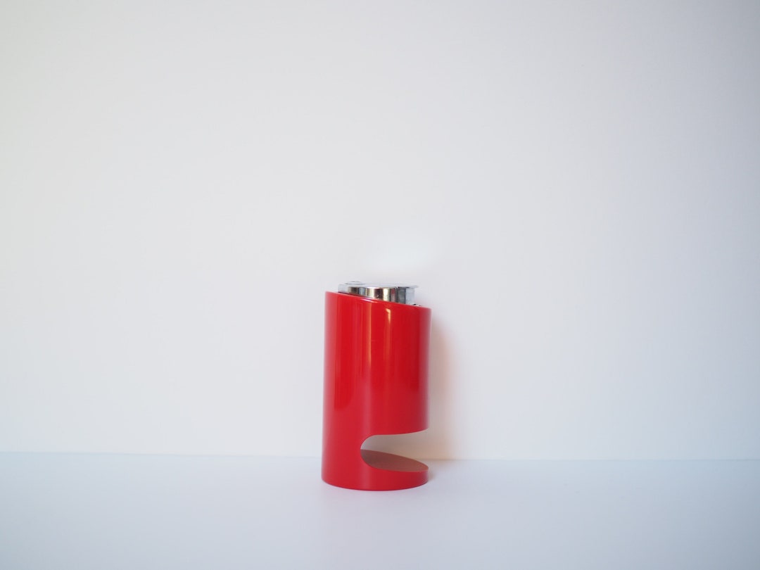 Ronson Table Lighter Red Plastic Space Age 70s Made in Germany Very ...