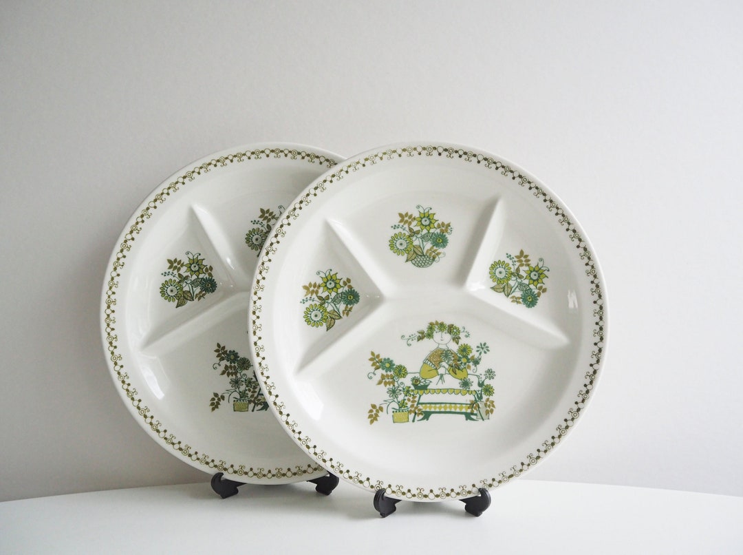 Set of 2 * Figgjo Flint * Fondue Plates * Turi Market * Nordic Design ...