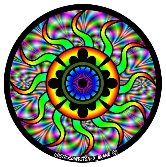 Psychedelic Eye Trippy - Etsy