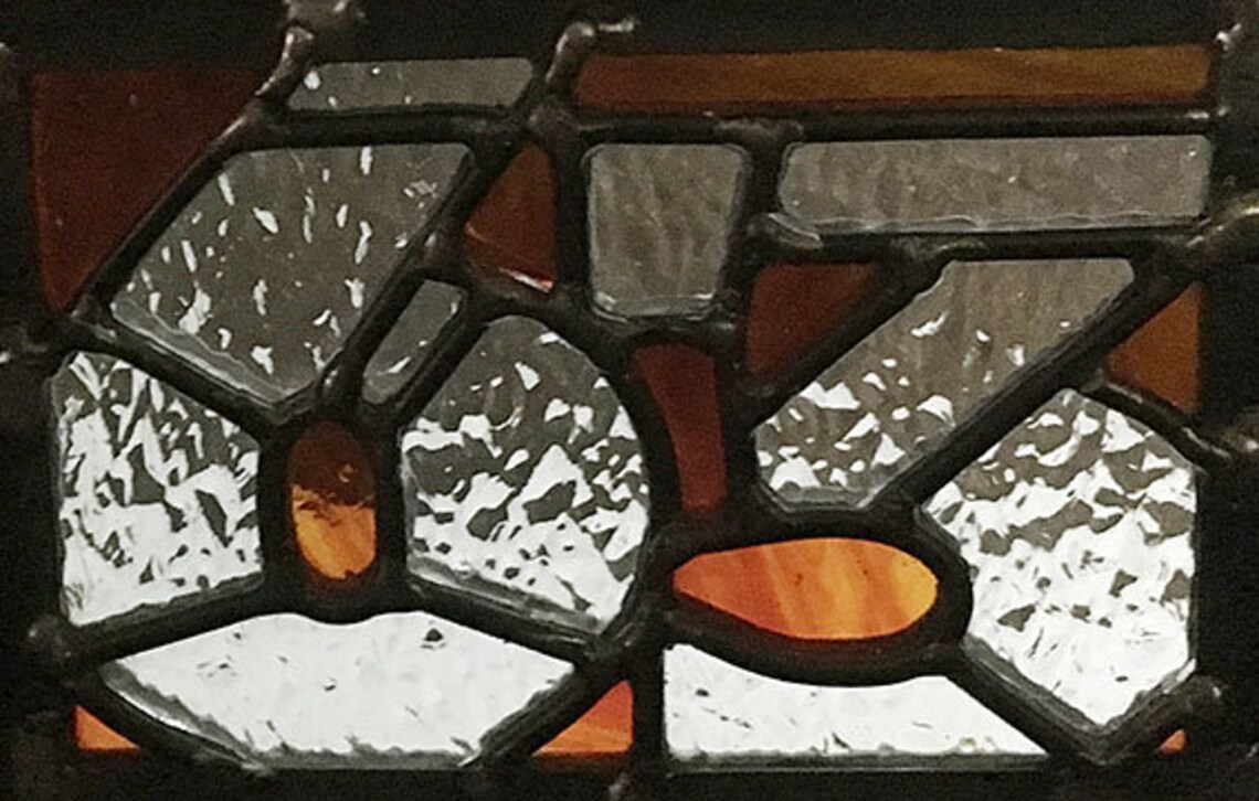 Leadlight House Number Pattern - No. 63 - Etsy